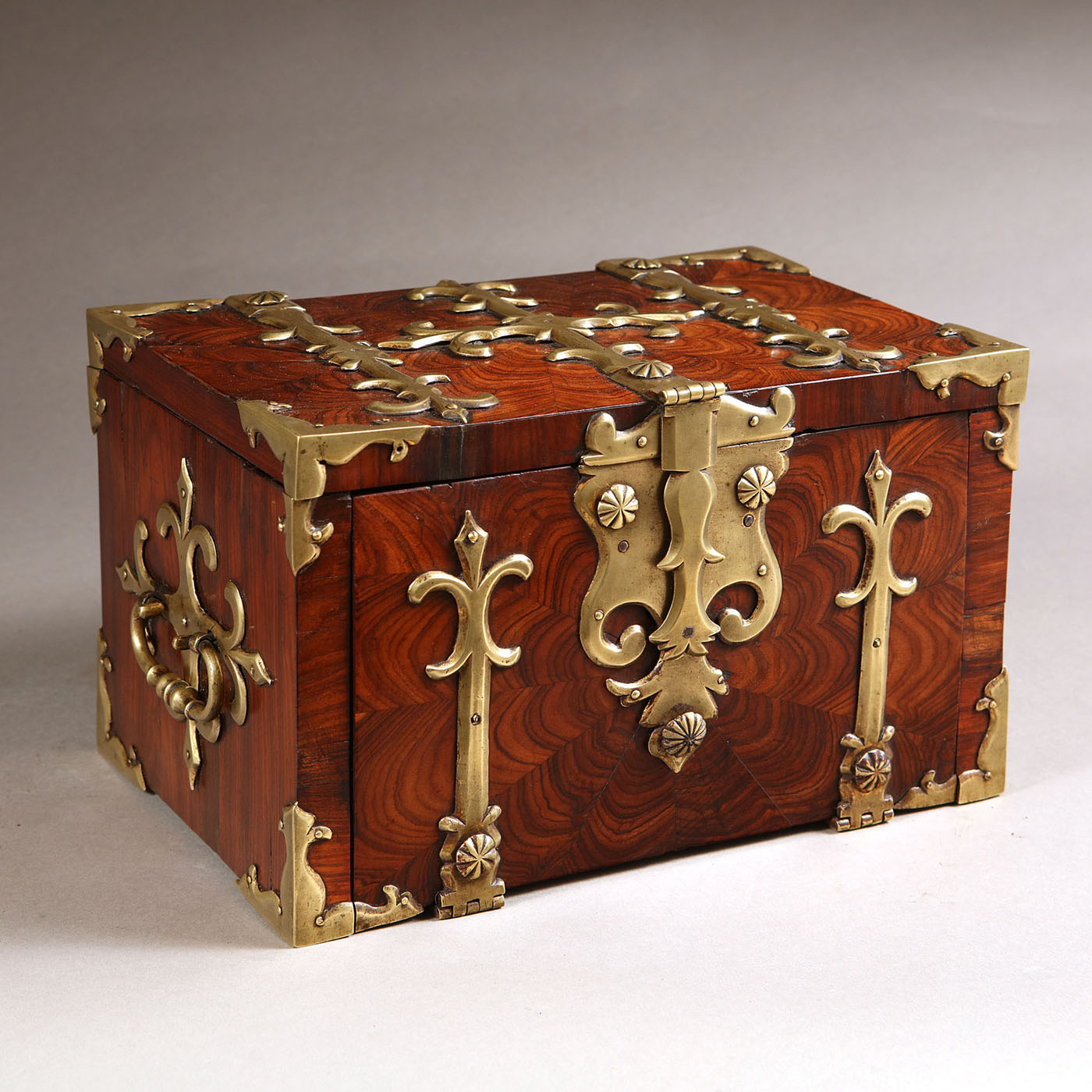 17th-Century Kingwood Strongbox for Sale | William & Mary